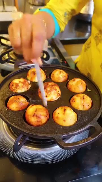 Paniyaram Pan / Rosh Cookware's - YouTube