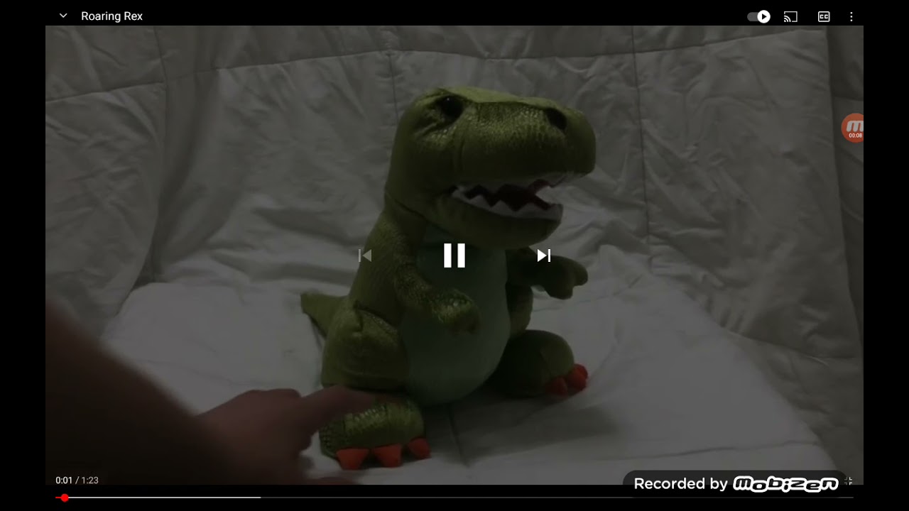 Talking rex from toy story for talking friends 2004 - YouTube