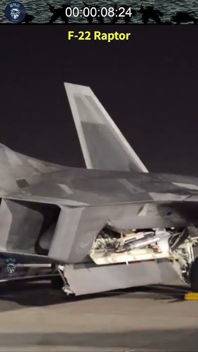 🔥엔진에 시동을 거는 F-22! - YouTube