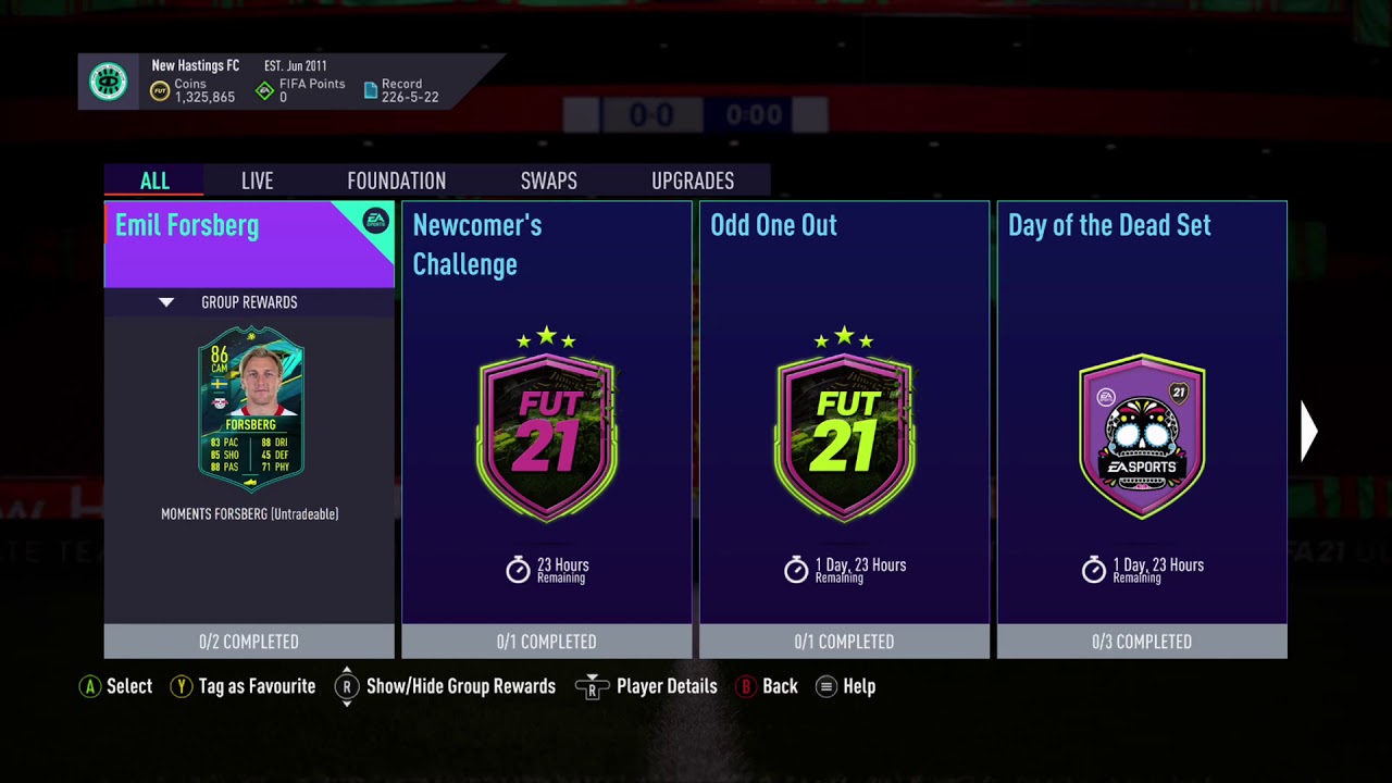 86 Forsberg Moments Sbc Fifa 21 Youtube