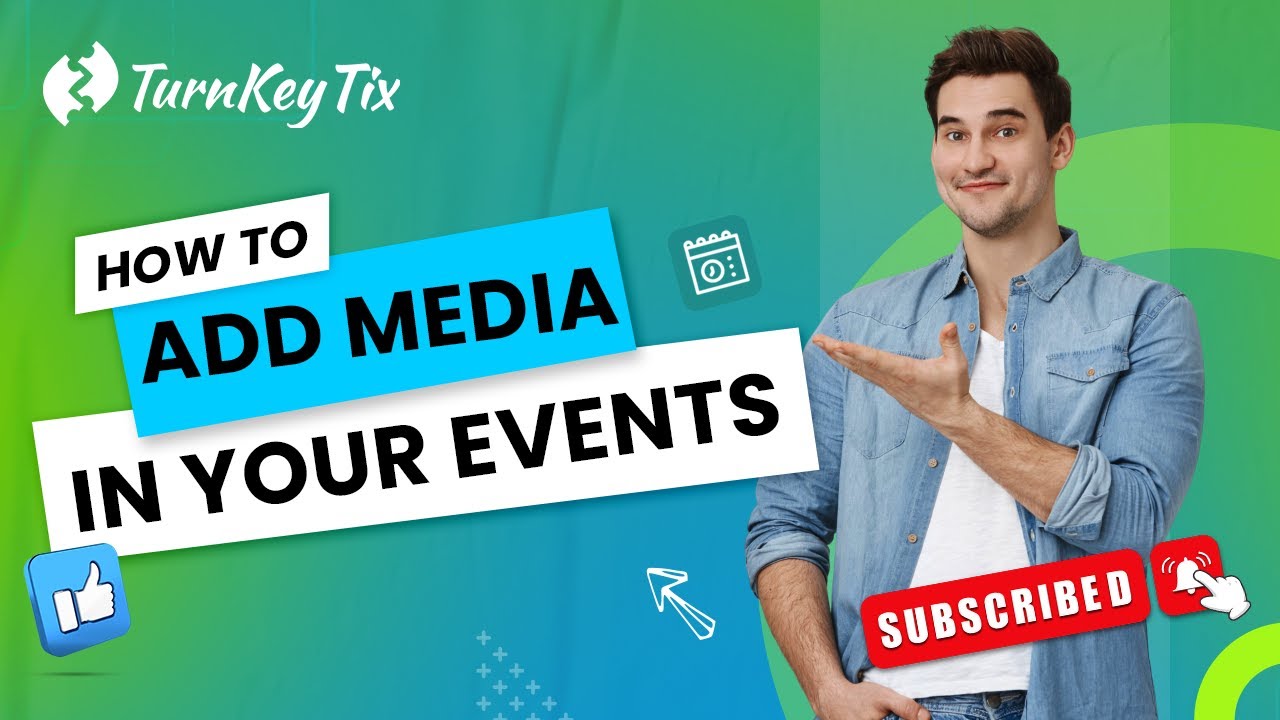 How to add Media in Your Events? - YouTube
