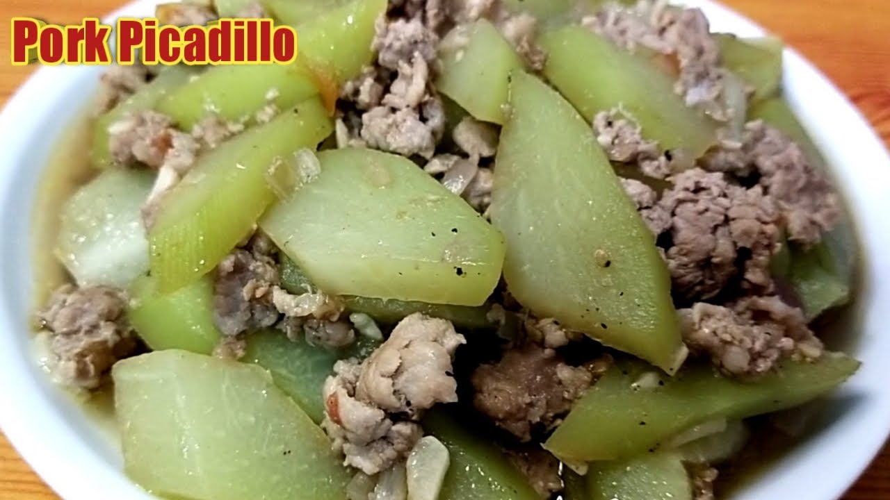 Pork Picadillo Recipe - YouTube