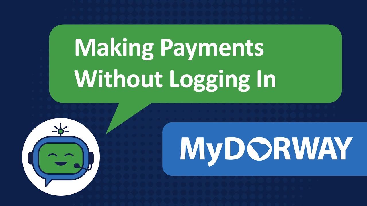 Making Payments on MyDORWAY Without Logging In - YouTube
