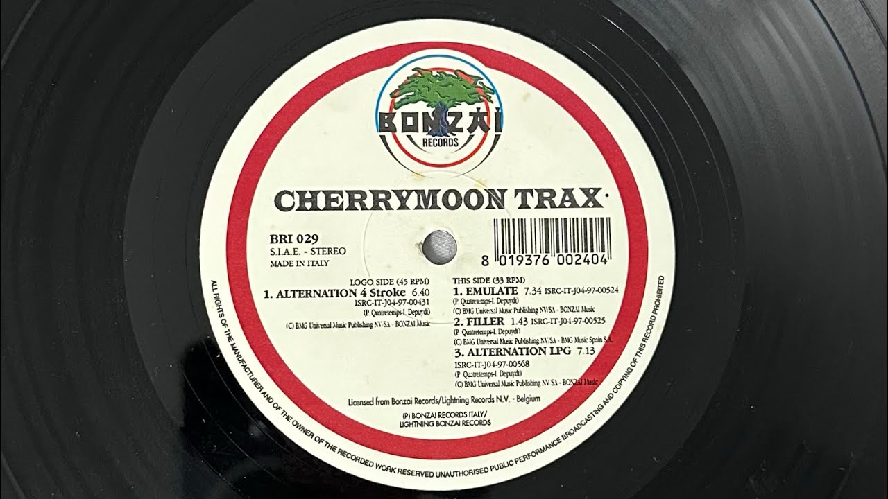 Cherrymoon Trax "Alternation" 1997 - YouTube