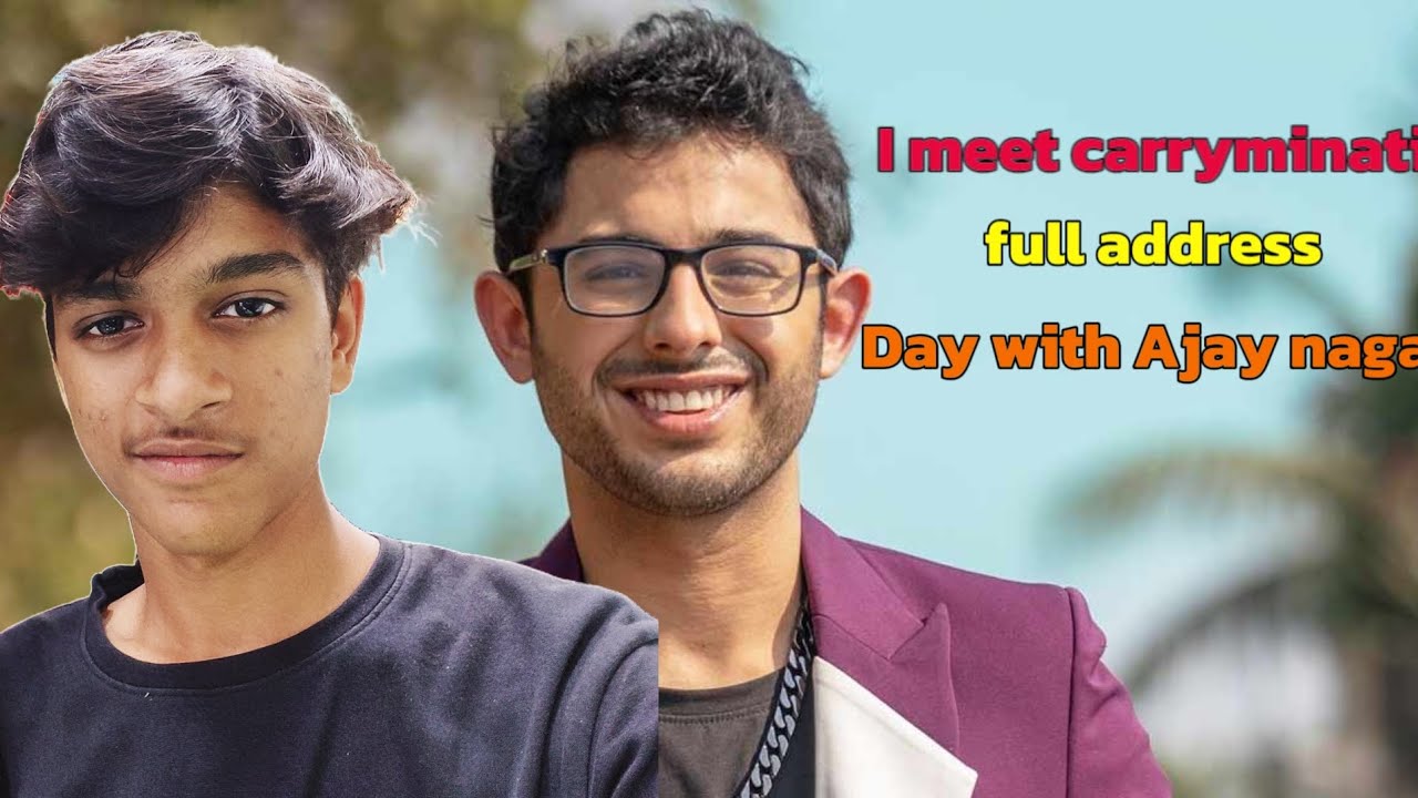 I meet carryminati 🫶🏼ll carryminati real house address 🔥 ...