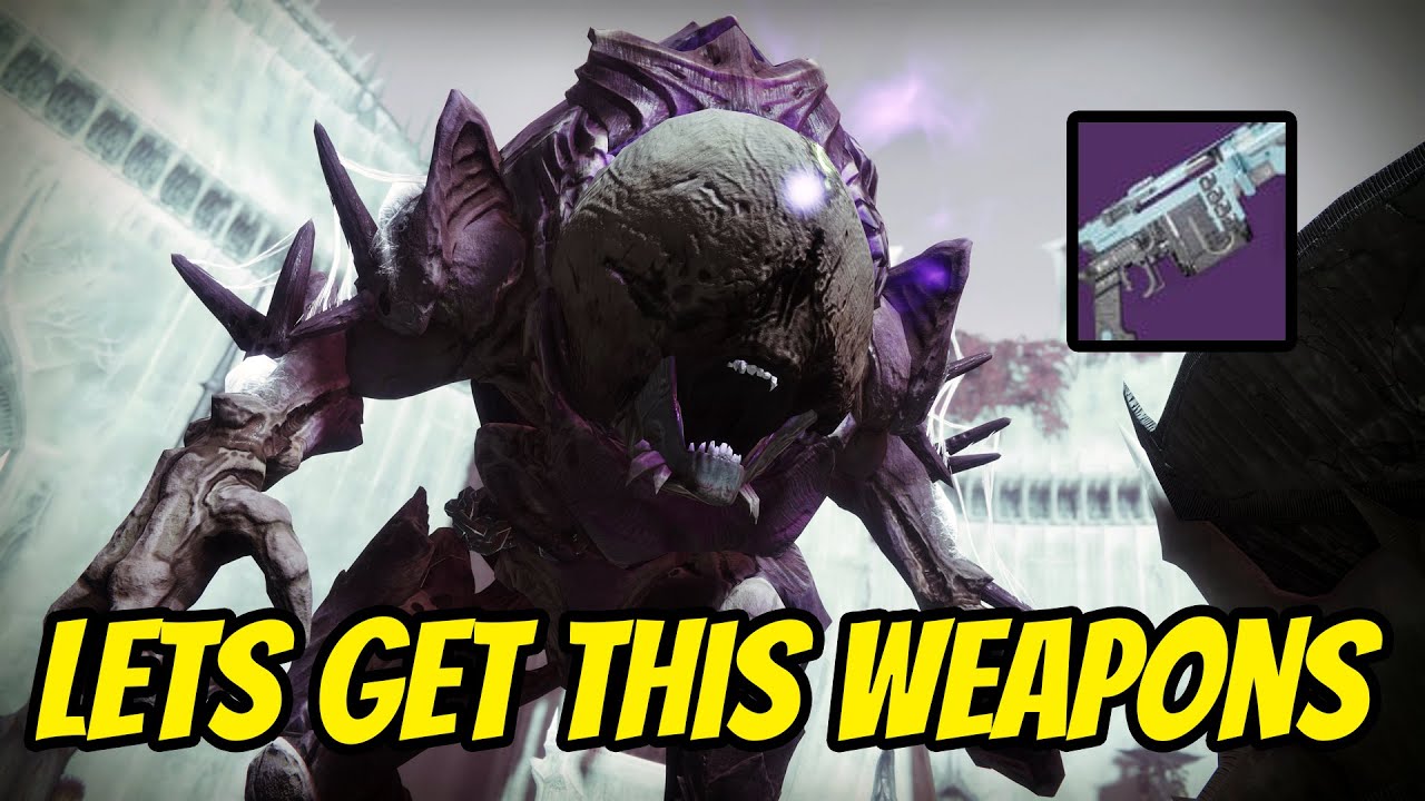 Destiny 2 Wellspring Weapon Grind | Tarnation grenade launcher - YouTube