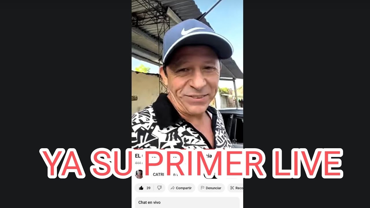 El Catrin ya hizo su primer DIRECTO ¡Hablemos de eso! - YouTube