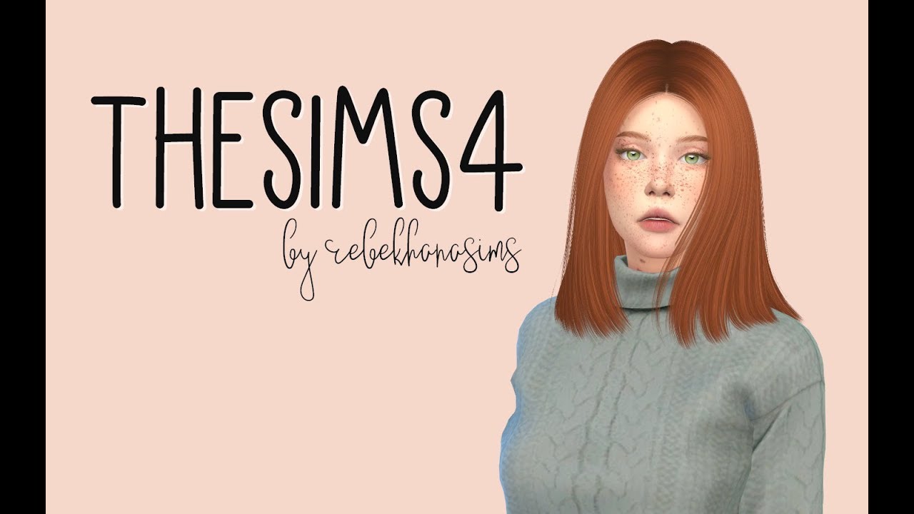 THE SIMS 4 | Create A Sim | DOWNLOAD + CC list! - YouTube