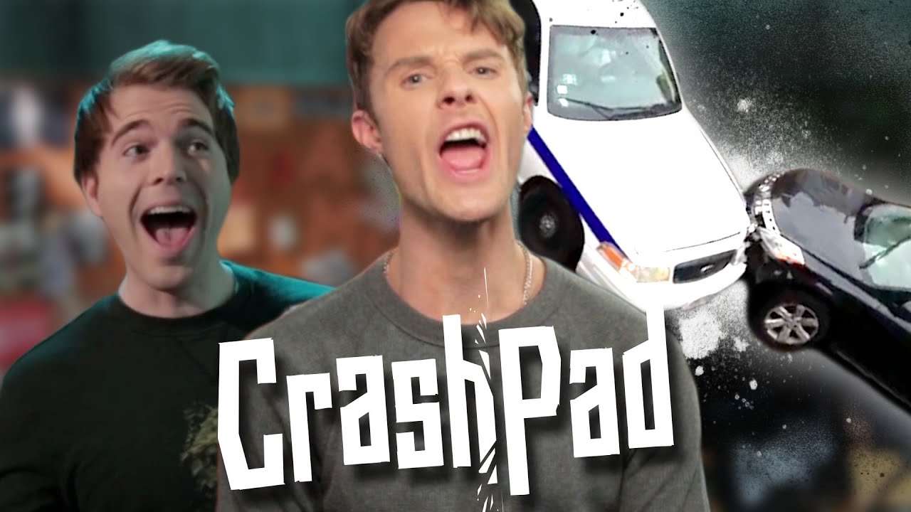 GTA CAR CRASH FAIL!!! w/ SHANE DAWSON - CrashPad - YouTube