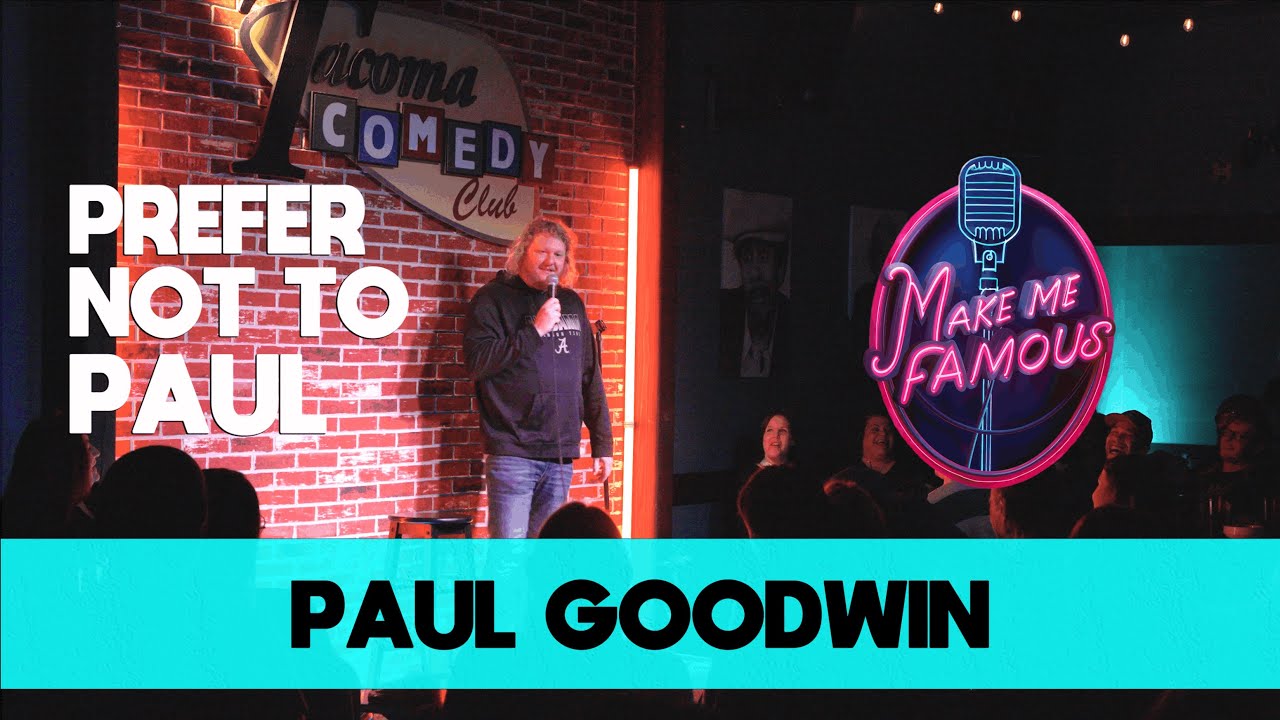 Prefer Not To Paul | Paul Goodwin | Stand Up Comedy - YouTube