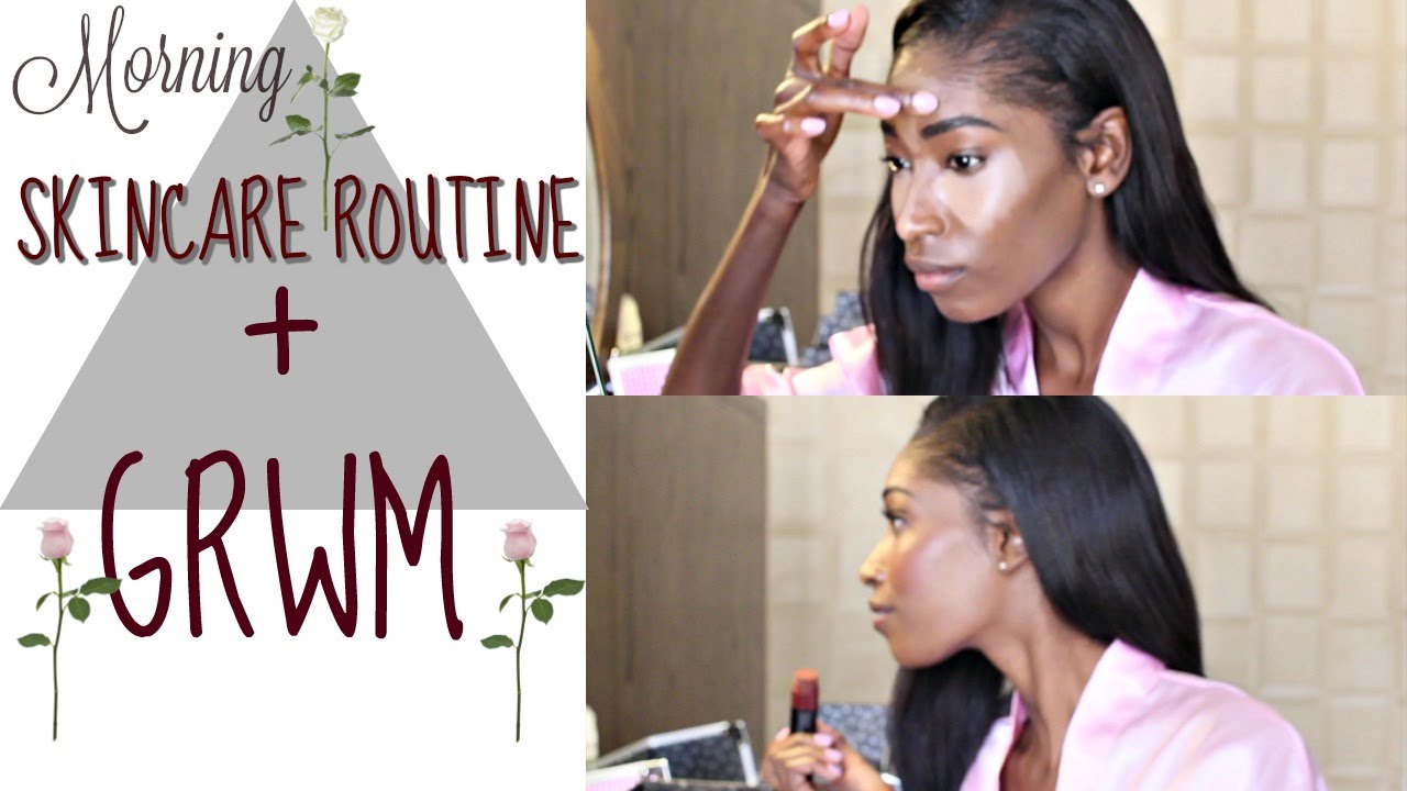 My Skincare routine + GRWM - YouTube
