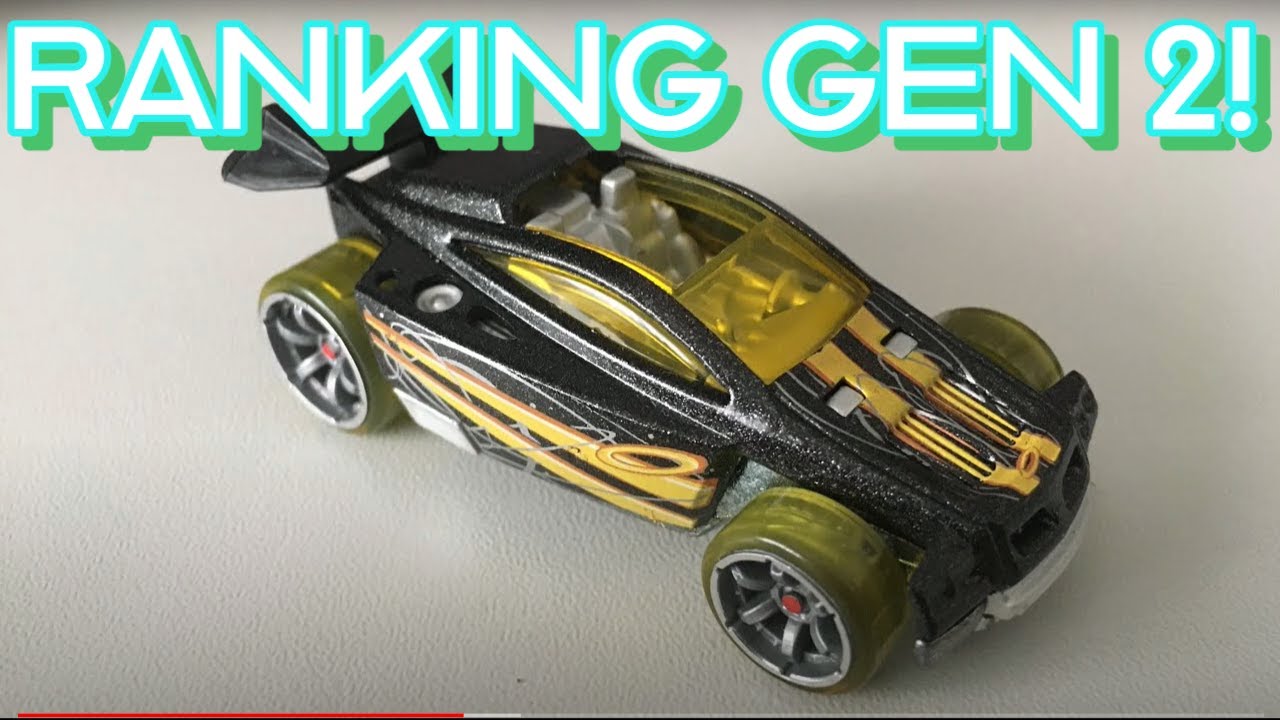 Ranking All 27 Gen 2 Acceleracers Cars! Stripped Metal Series All The ...