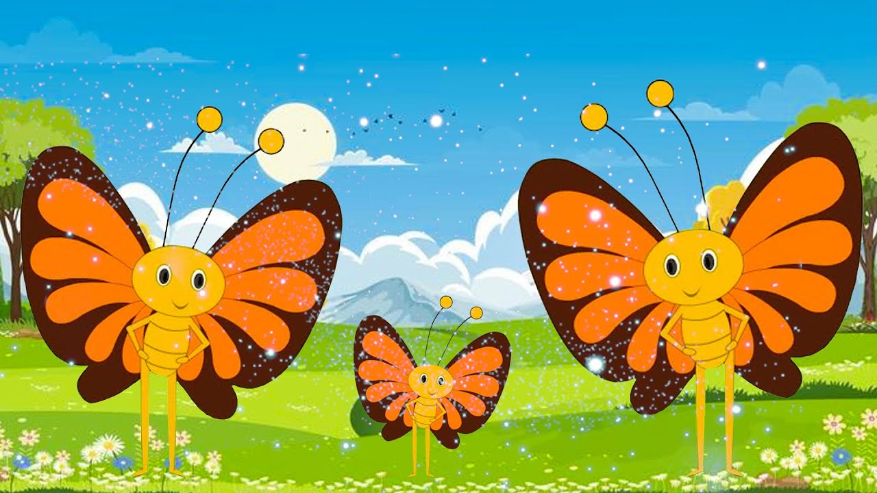 Titli Udi Bus Me Chadhi - तितली उड़ी | Hindi Rhymes For Childrens ...