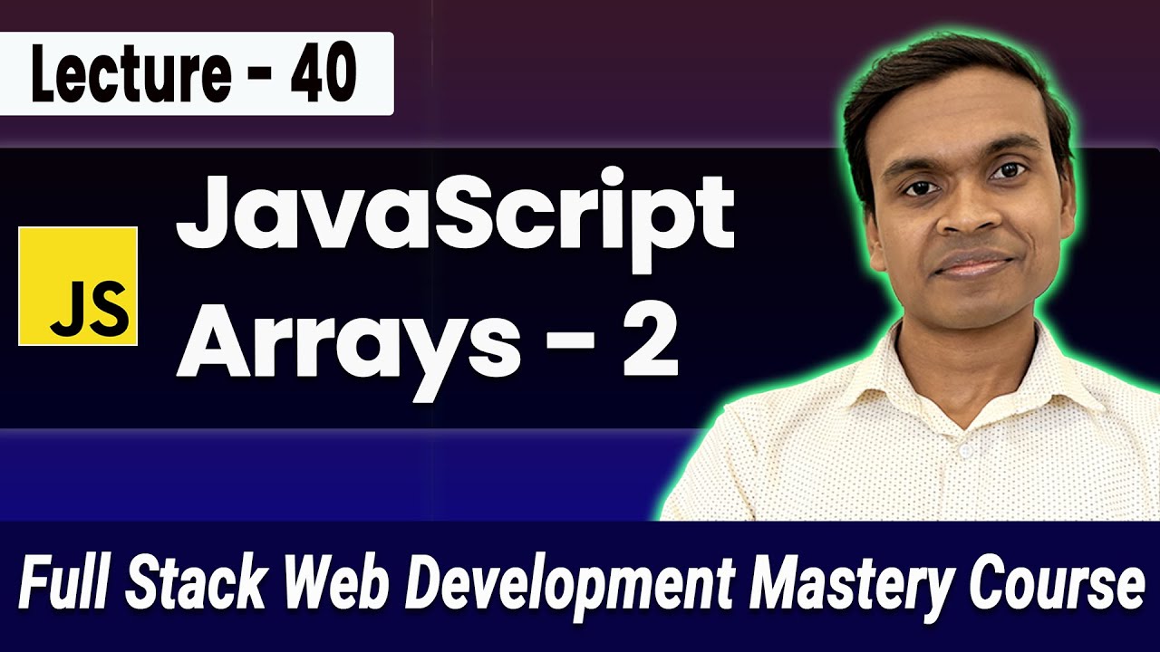 JavaScript map(), filter() & reduce() in Hindi | Full Stack Web Development Course #40 - YouTube