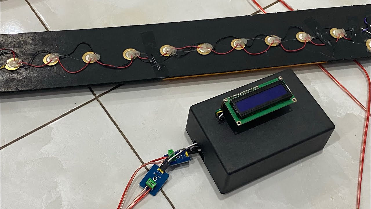 Monitor Kecepatan Kendaraan Sensor Piezoelektrik Arduino via Android ...