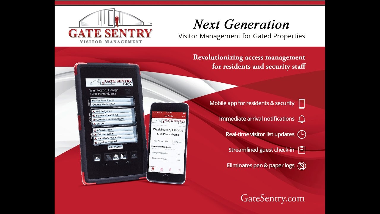 Gate Sentry Visitor Management - YouTube