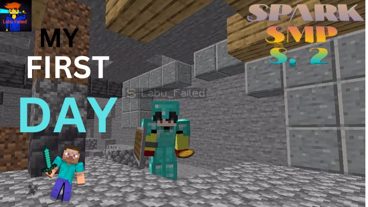First Day In Spark SMP🙂 - YouTube