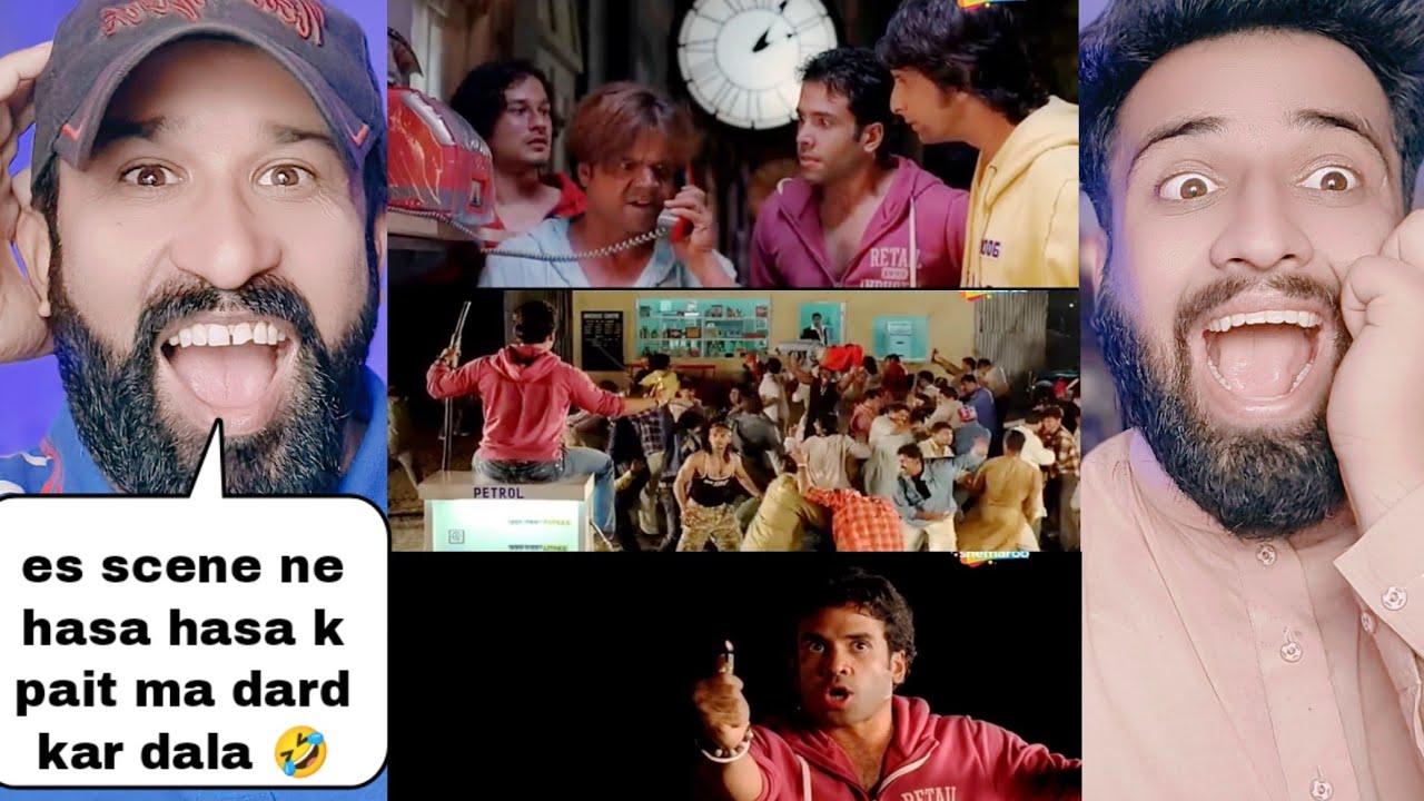 Dhol Movie Best Epic Comedy Fight Scene | Rajpal Yadav , Sharman Joshi ...