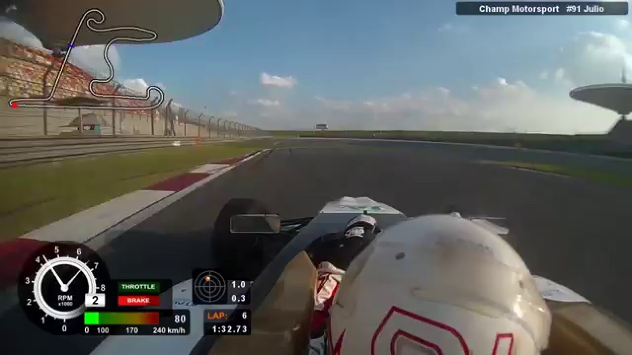 JSAcosta FIA F4 China Pole Shanghai - YouTube
