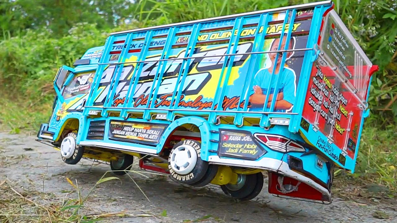 New Truk Oleng DJ, Oleng Parah sampai Ban Ngangkat - YouTube