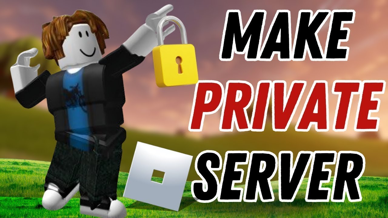 How to Make a Private Server in Roblox | ROBLOX Tutorial (2025) - YouTube