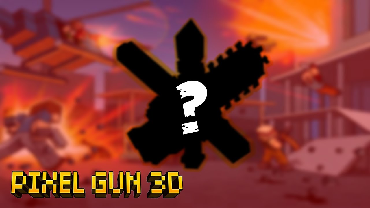 PIXEL GUN 3D - TOP 3 BEST MELEE WEAPONS - YouTube