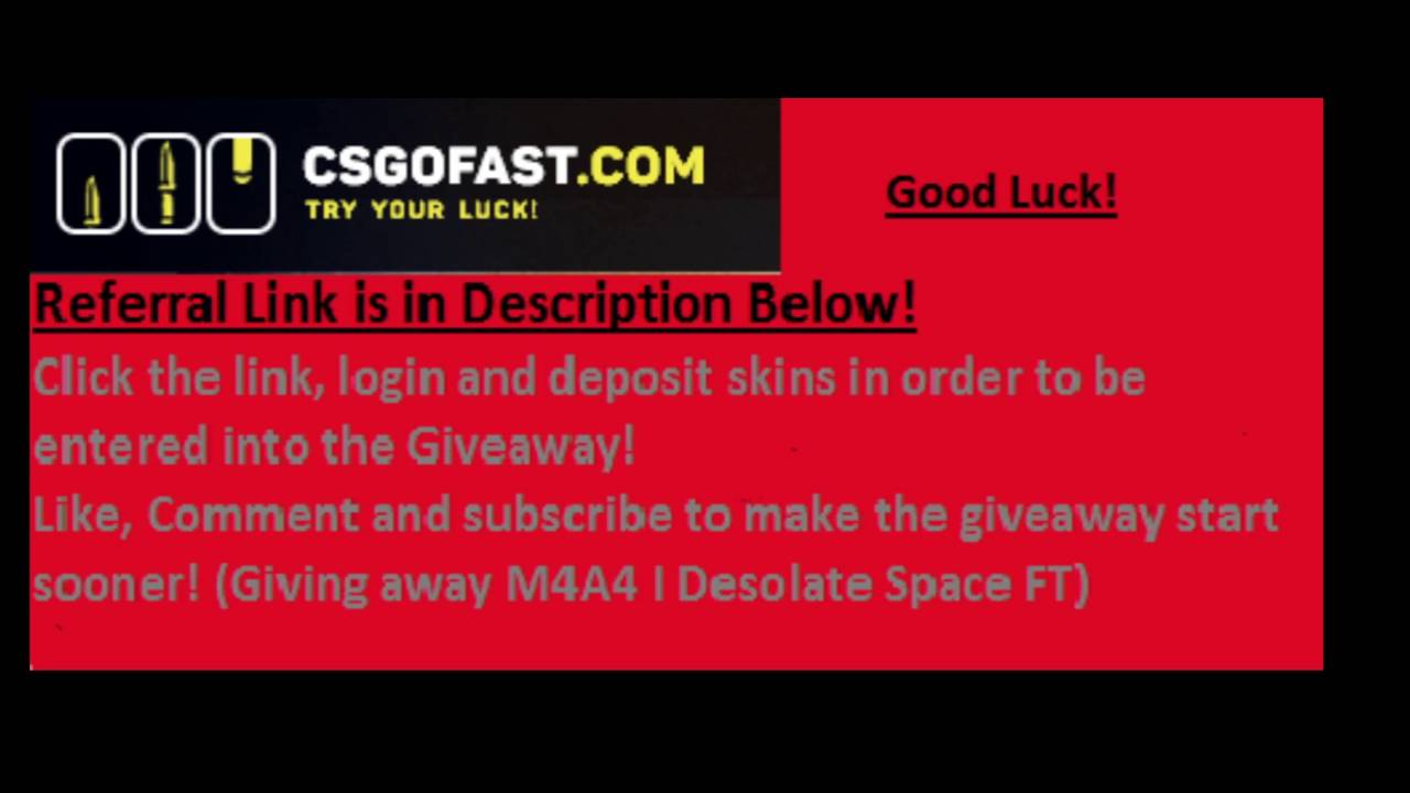 Csgofast Promo Code/ Referral Code - YouTube