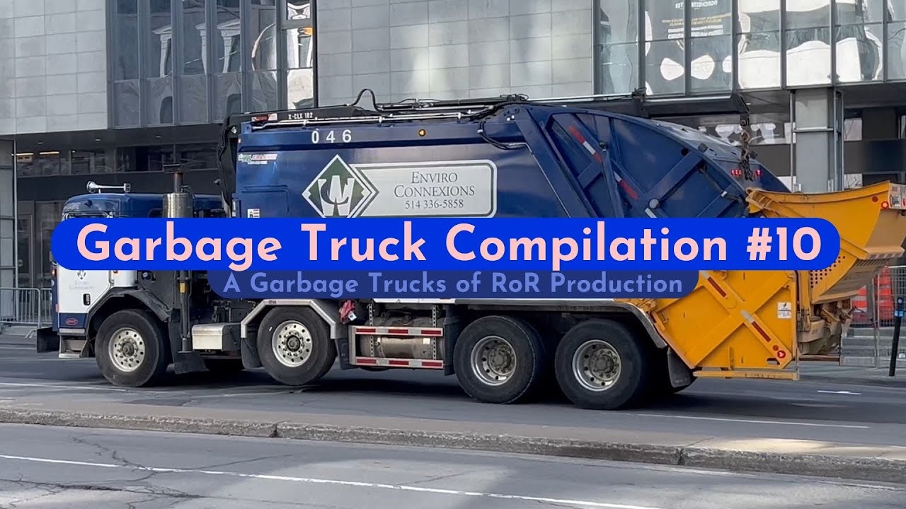 Garbage Truck Compilation #10 - YouTube