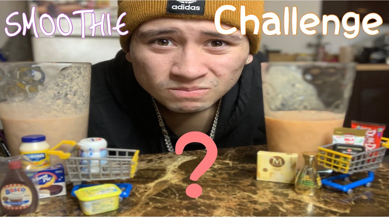 SMOOTHIE CHALLENGE (GONE WRONG) - YouTube