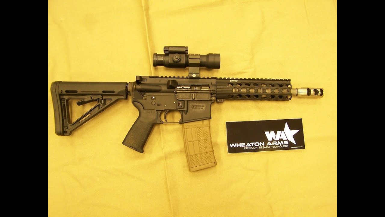 M4 SBR 5.56 Rifle - YouTube