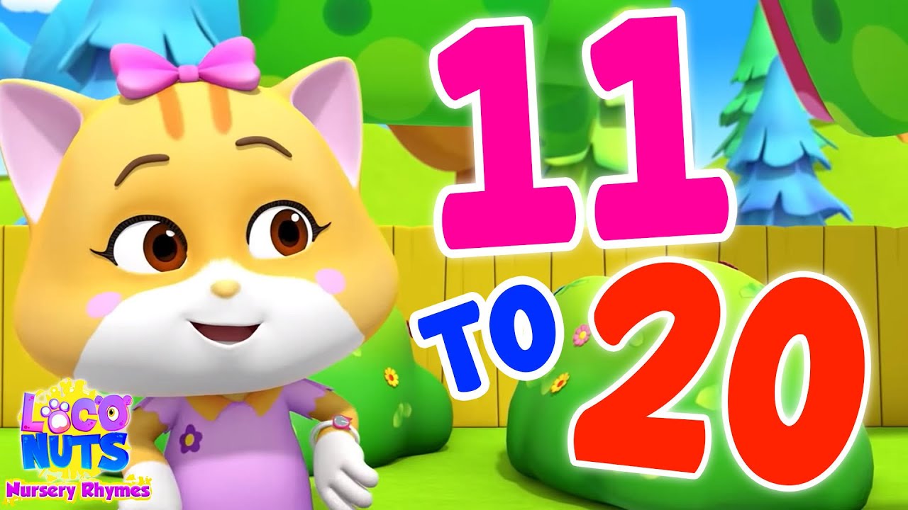 Numbers 11 to 20, Preschool Video + More Rhyme & Song for Babies - YouTube