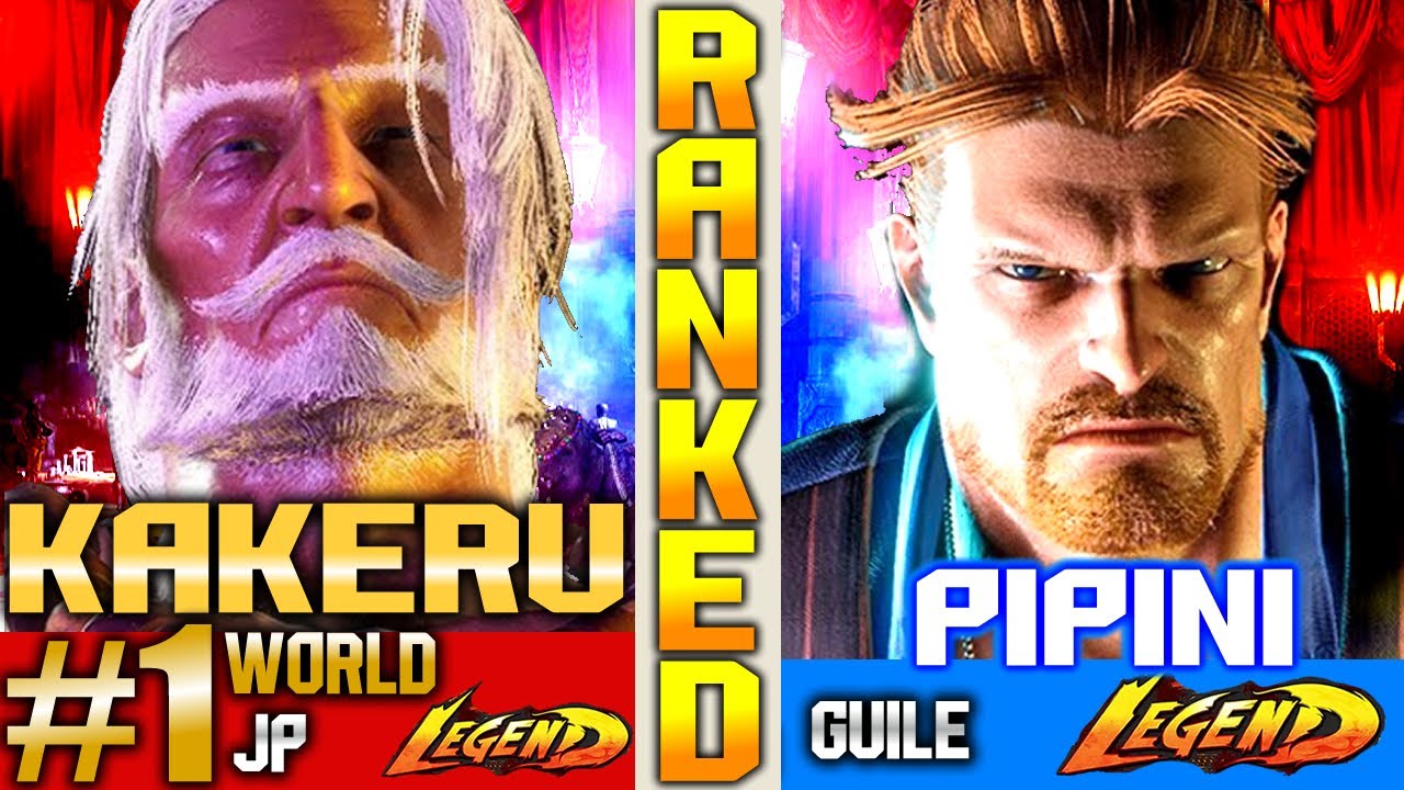 SF6 JP (Kakeru Vs Pipini) Guile + Rankeds High Level - YouTube