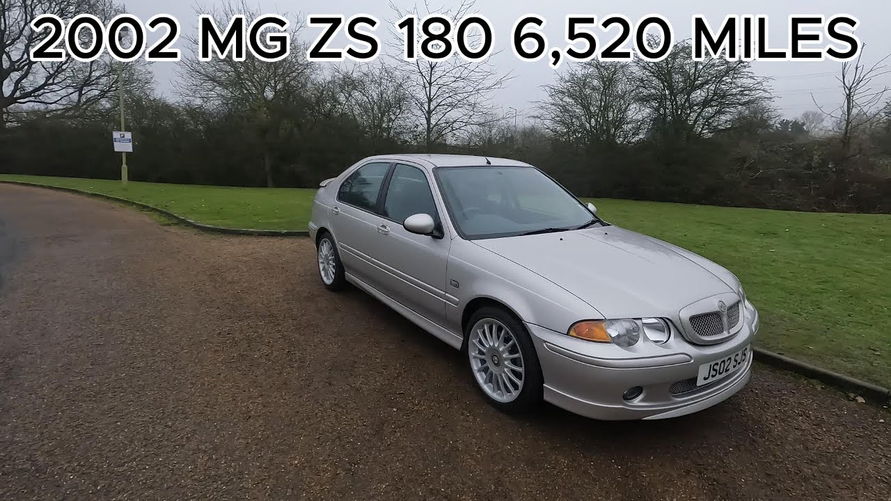 2002 MG ZS 180 6,520 MILES - YouTube