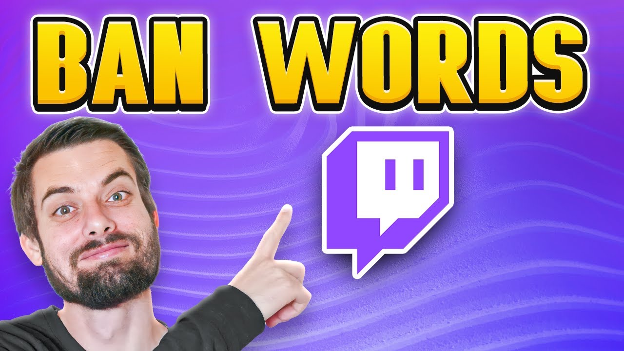 How To Block / Ban Words On Twitch (EASY Guide) - YouTube