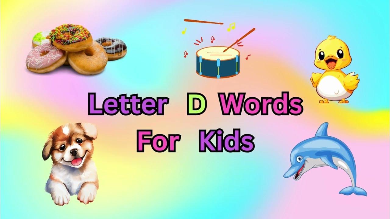 Letter D Words for kids/Words starting with D/letter D words/D for ...