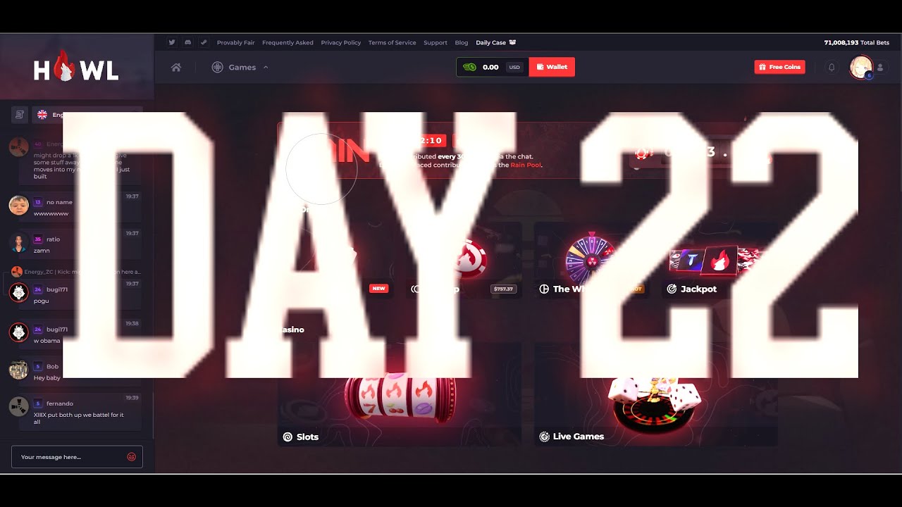Opening Howl.gg's daily case until I get something | Day 22 - YouTube