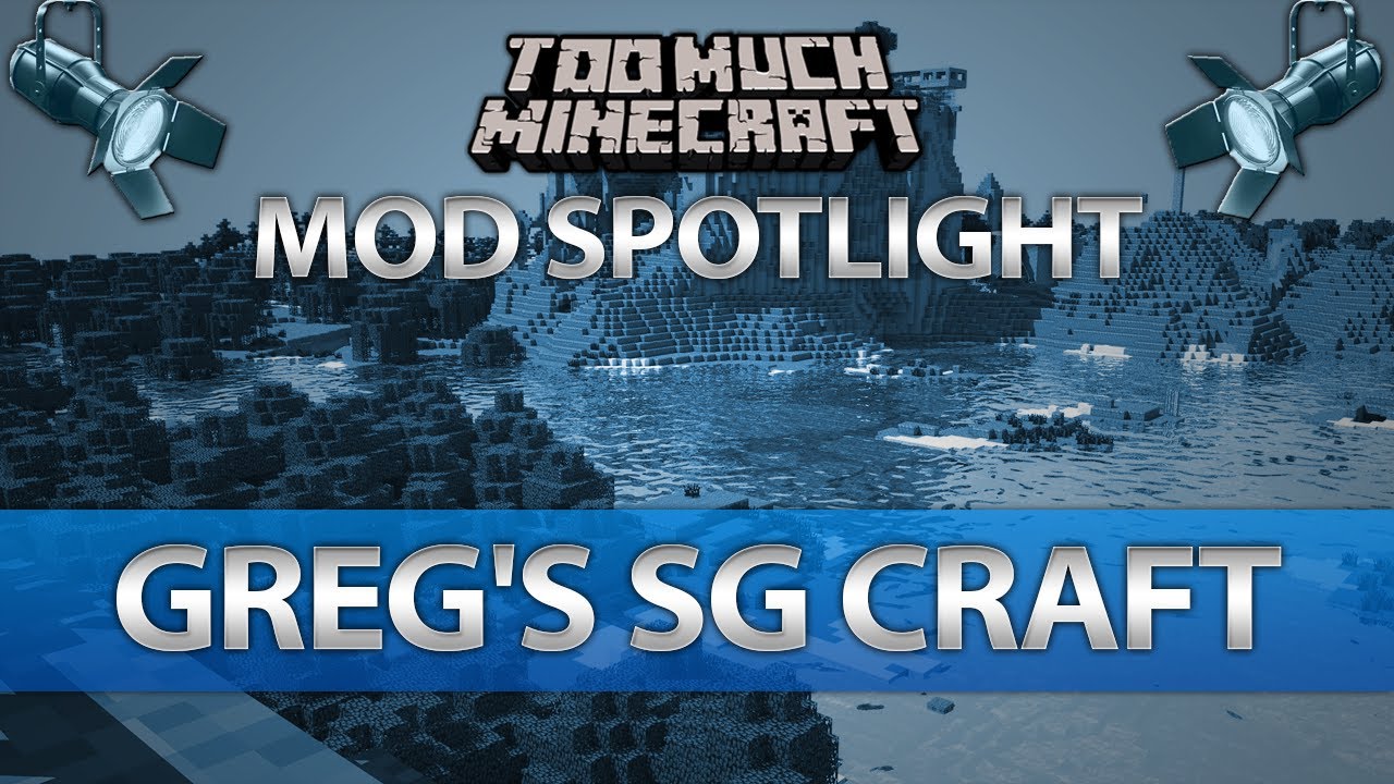 Minecraft: Greg's SG Craft Mod - YouTube