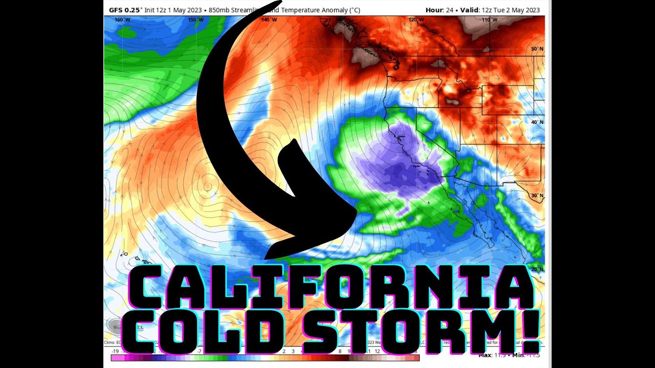 California Cold Storm! - YouTube