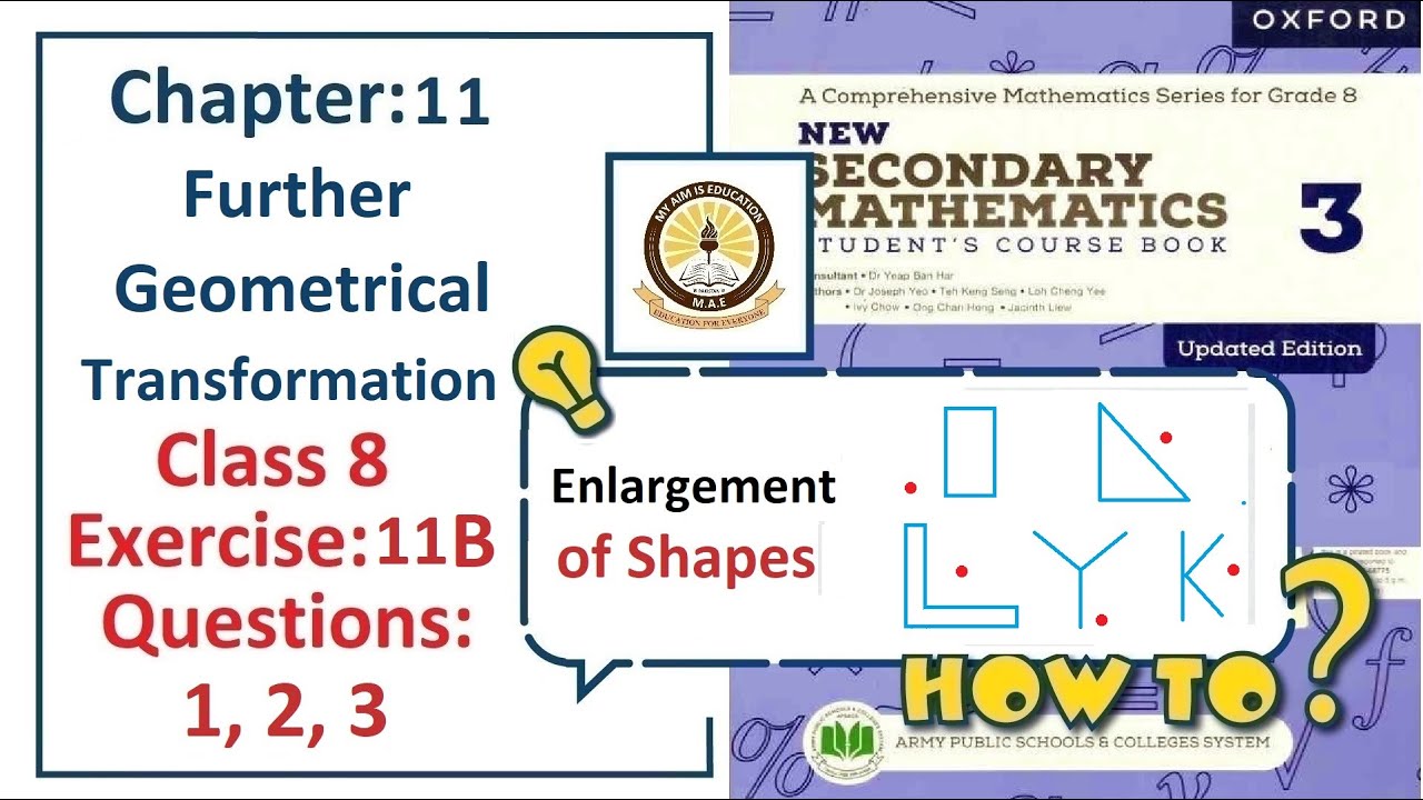 Exercise 11B Question 1, 2, 3 – (Geometry) Complete solution – APS Math ...