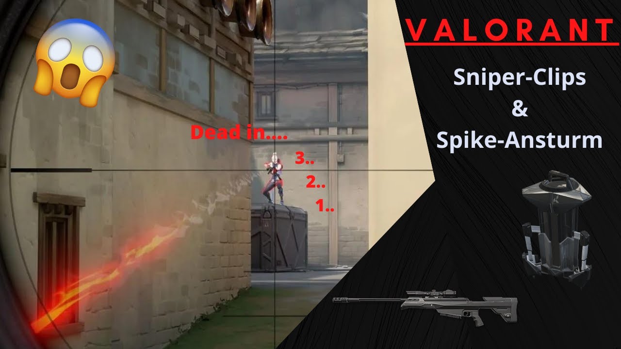 Valorant Sniper-Clips und Uncut Spike-Ansturm 💻🔫 - YouTube