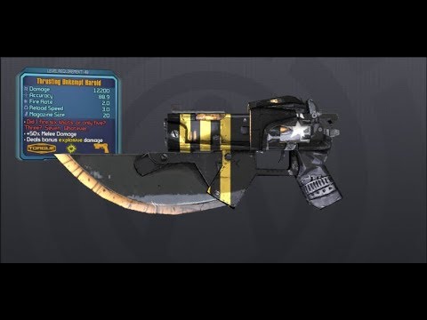 borderlands 2 finding the thrusting unkempt Harold and extra large ...
