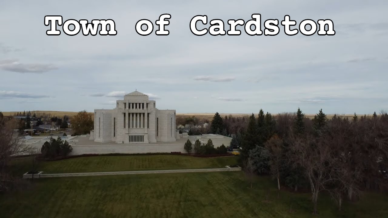 Town of Cardston Best Kept Secret Attraction Exposed for the First Time ...
