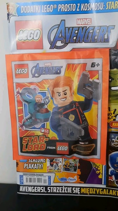 Мини-Обзор Лего Журнала Мстители Звёздный-Лорд #lego #marvel - YouTube