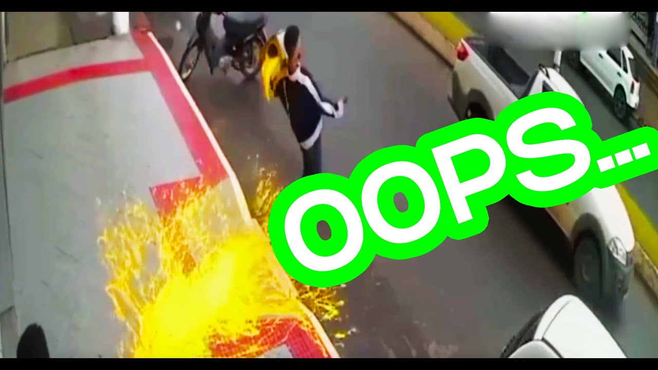Security Camera Funny Fails - YouTube