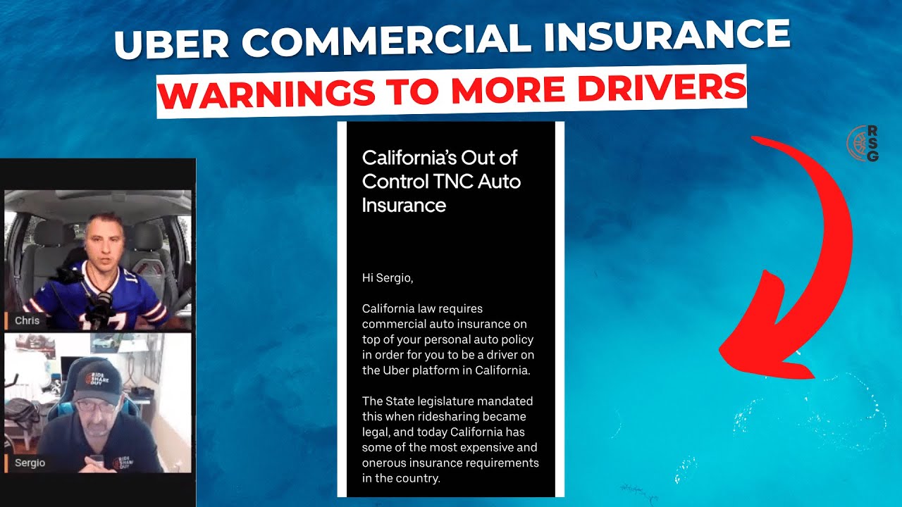 Uber Commercial Insurance Warnings To More Drivers - YouTube