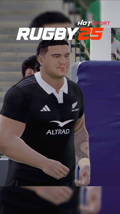 Big Man Power! 💪 Tamaiti Williams Gunning Through for a Try! 🏉🔥 #NZvIRE Rugby 25 Gameplay - YouTube