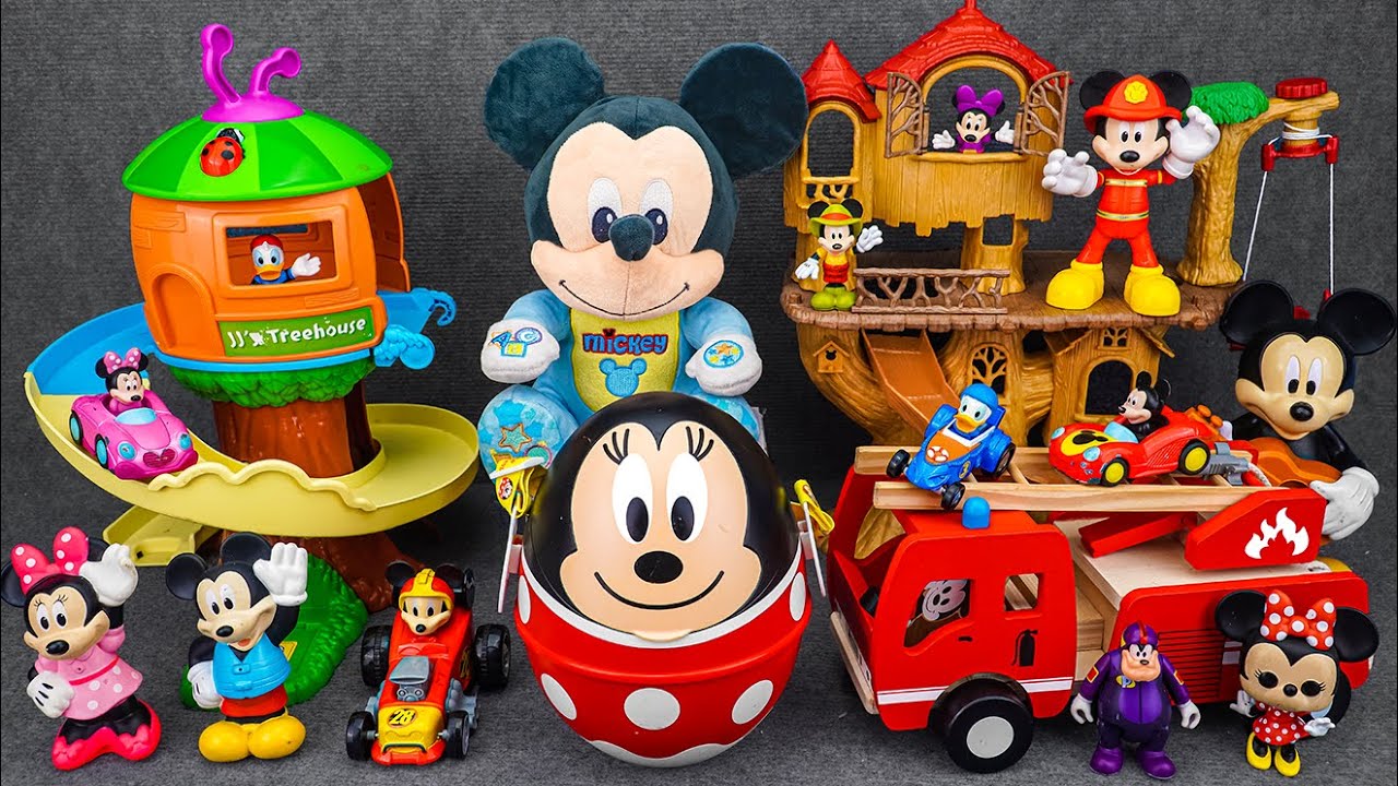 Satisfying with Unboxing Disney Junior Mickey Mouse Weebles Easter Egg ...
