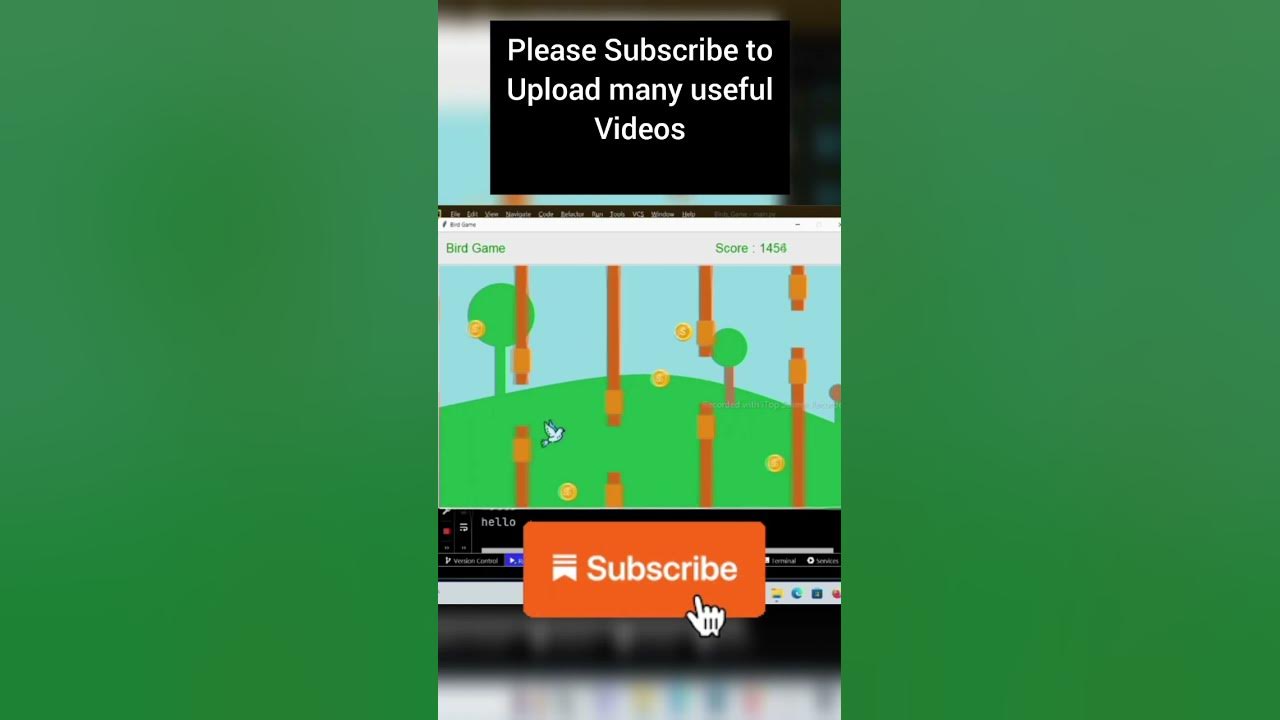 Birds Game Using Python Tkinter Trending Coding Tkinter Pythongui Python Youtube 