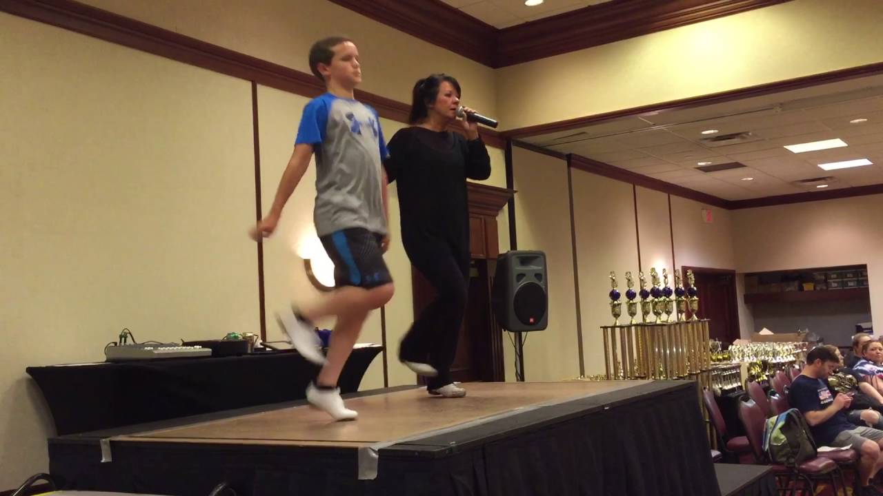 Locked Away Clogging Routine - YouTube