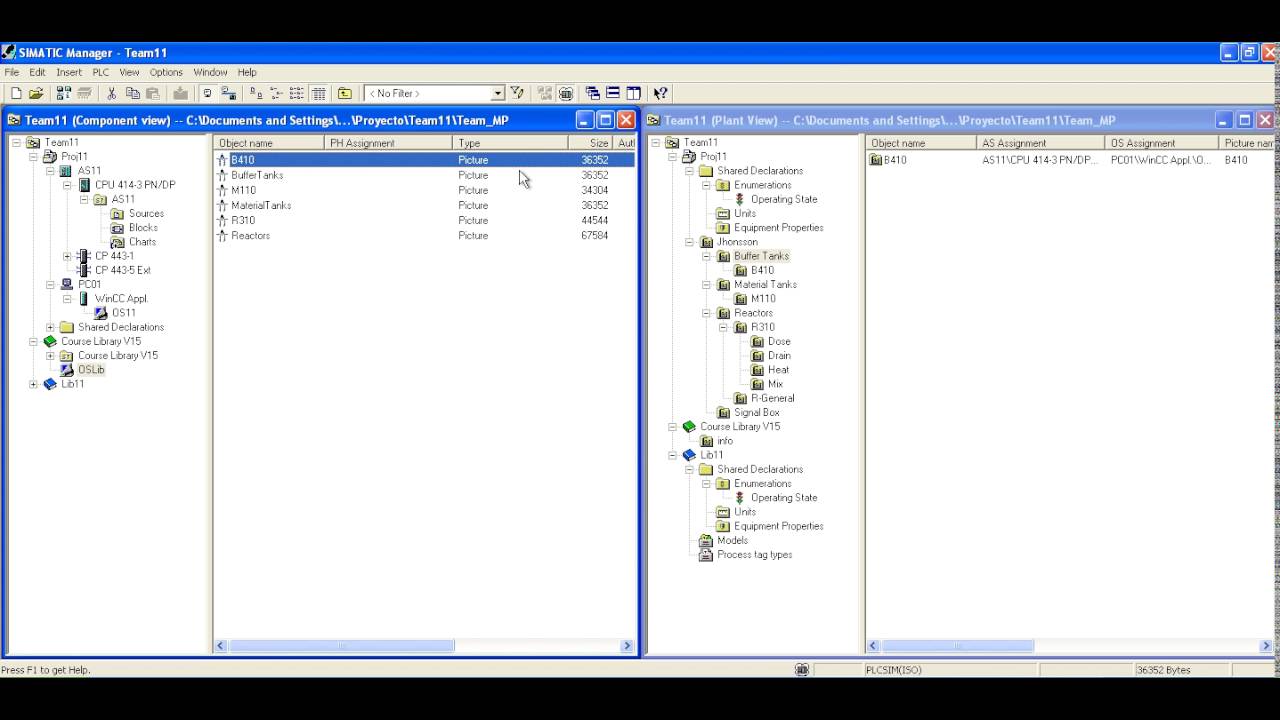 PCS7 V8 SITRAIN Siemens Pt. 106 - Import screens from library to the ...